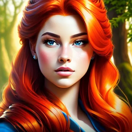 Disney princesses in a realistic anime style | OpenArt