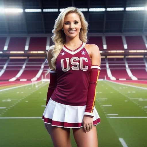 American cheer squad team photo | OpenArt