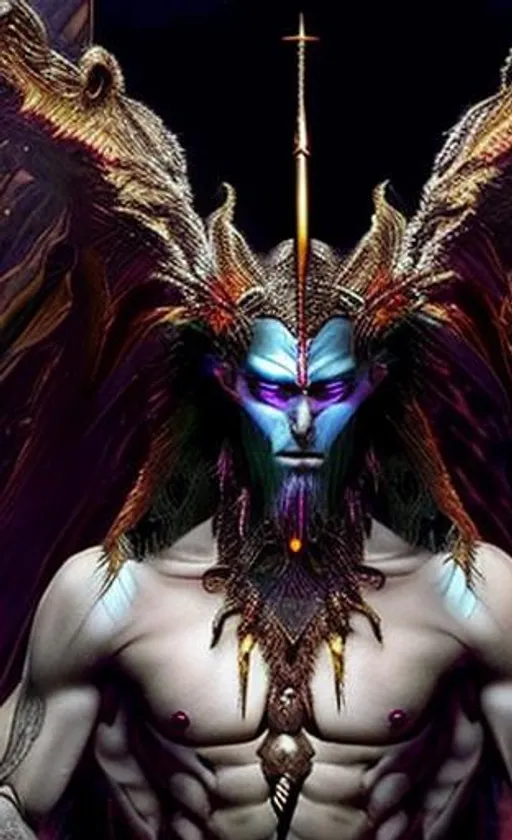 Nephilim angles demons entity's gods human mankind i... | OpenArt