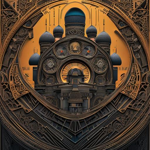 Create a wordless art piece that represents the brev...