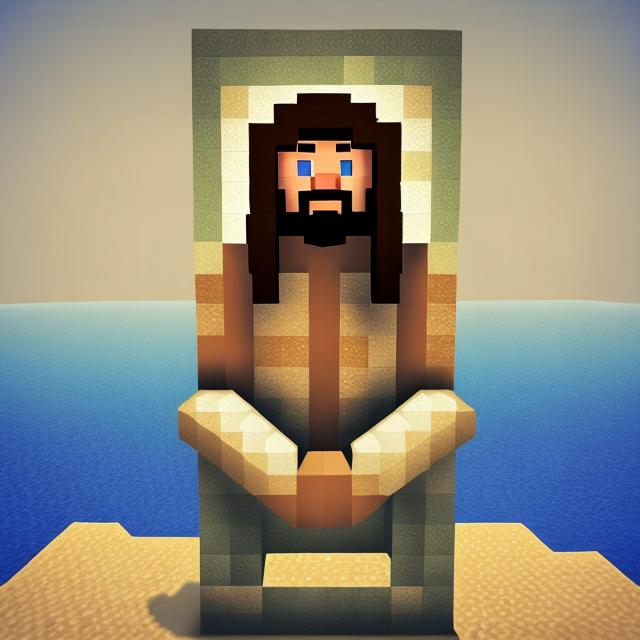 Jesus in Minecraft