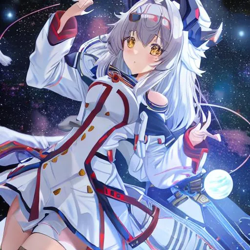 Space Wolf girls Amina | OpenArt