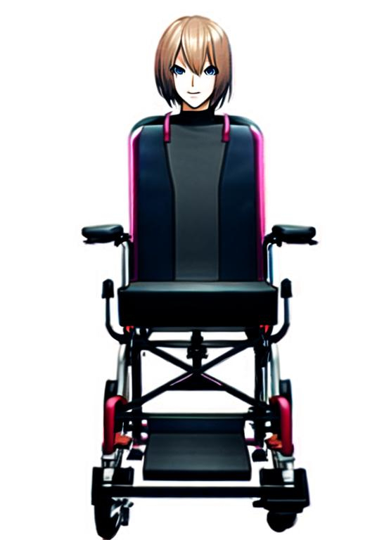 Anime wheel chair character | OpenArt