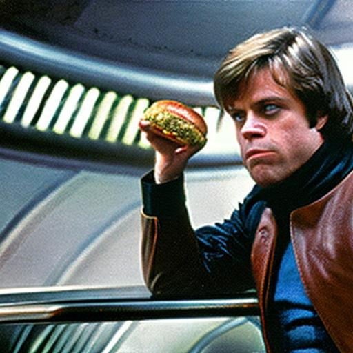 A high quality movie still of Return of the Jedi Luk... | OpenArt