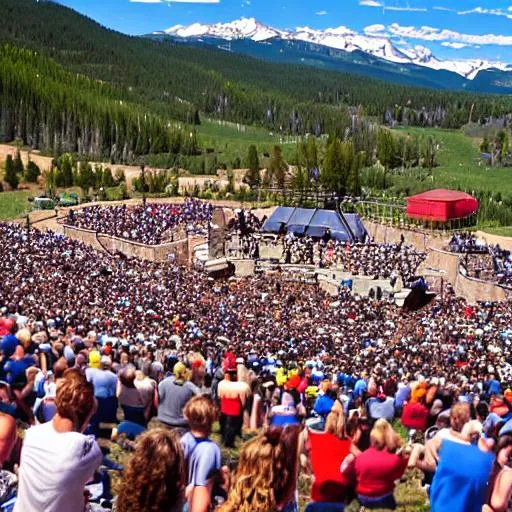 Dillon Colorado amphitheater | OpenArt