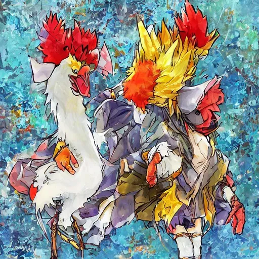 Anime chicken