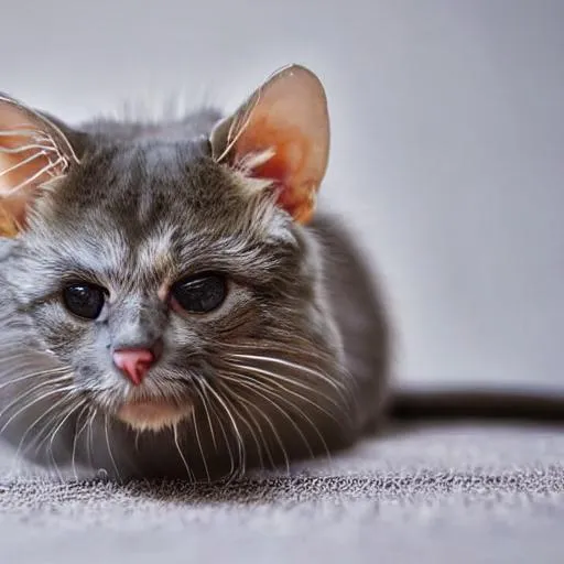 Cat that looks like a rat | OpenArt
