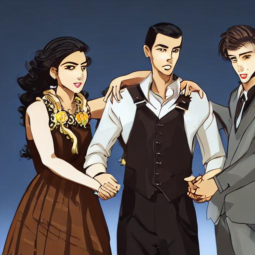 beautiful, feminine, male crossdresser with dark bro...