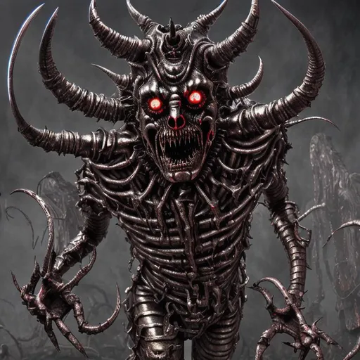 Metallic Demon Horror | OpenArt