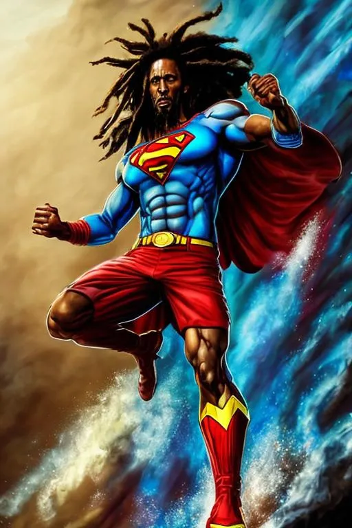 Indian superhero called Aryaman with india flag | OpenArt