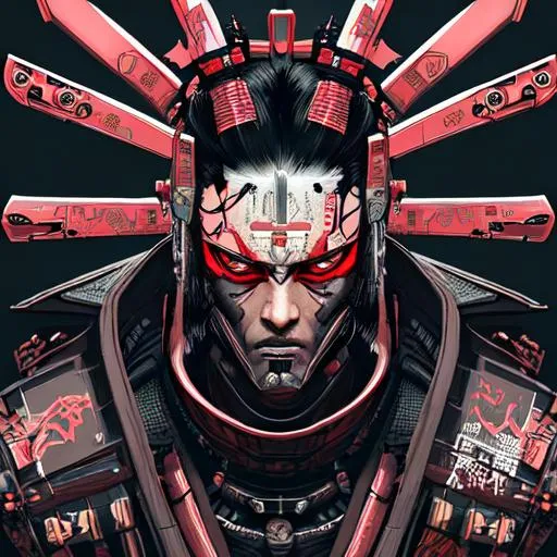 cyberpunk , samurai , highly detailed , dynamic , co... | OpenArt
