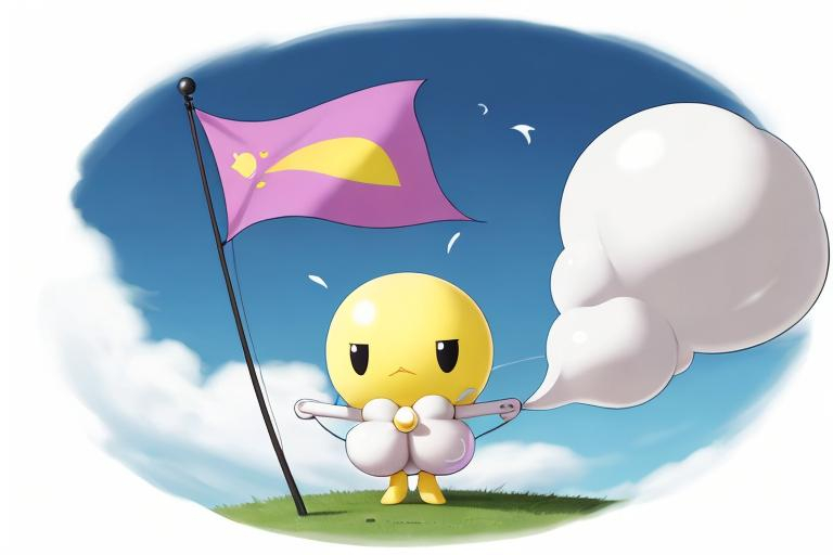 The flag of The Floon Republic