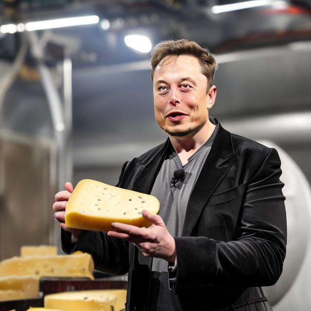 elon musk giving away moldy cheese