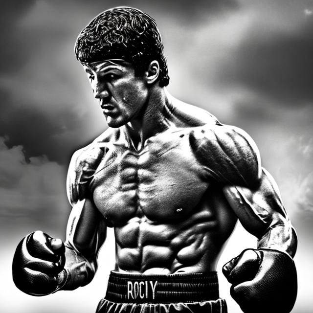 Rocky balboa muscular victory