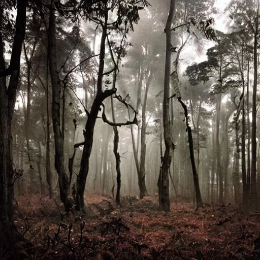 Deadly forest | OpenArt