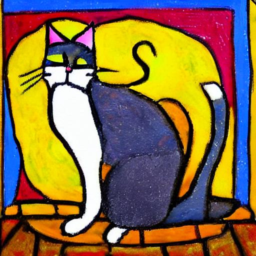 expressionist painting "robin hood" cat | OpenArt