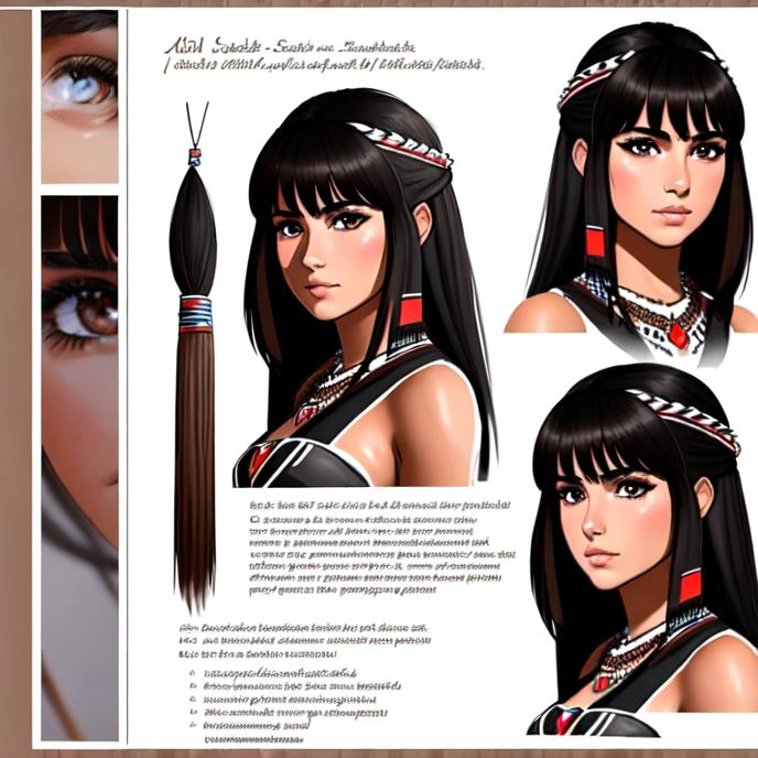 {Concept sheet}Isabela Merced, 17 years old, in out... | OpenArt