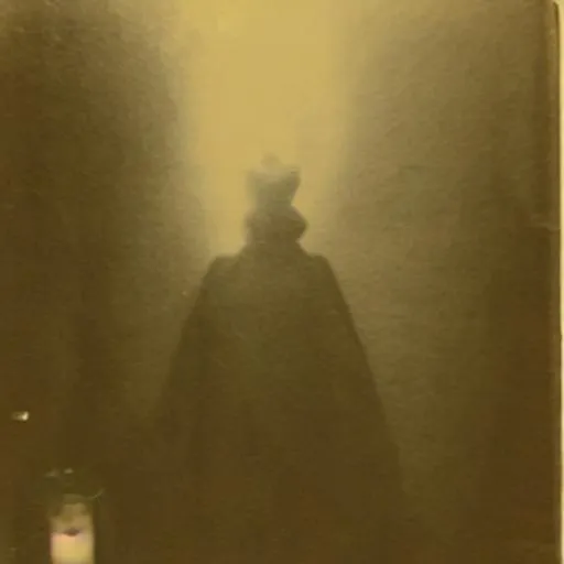 victorian photo, a evil mist forms a translucent hum... | OpenArt