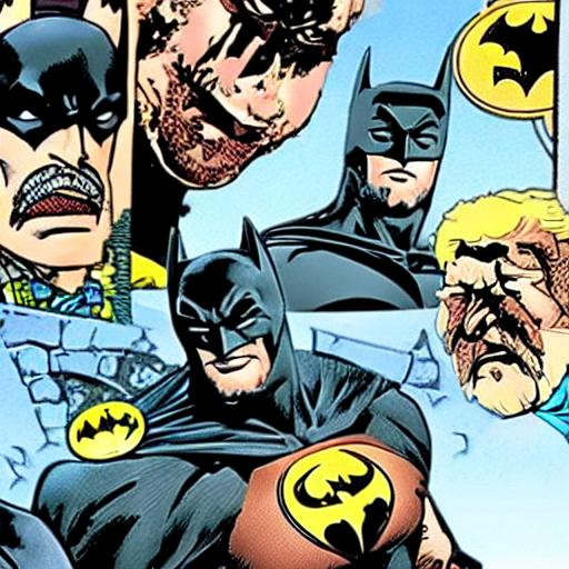 think of batman pooping snakes | OpenArt