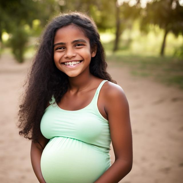 Pregnant School Girl Stock Photos Pregnant School Girl