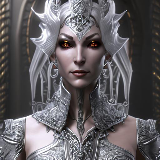 Face - 3/4 View, anthropomorphic majestic dhampir wa... | OpenArt