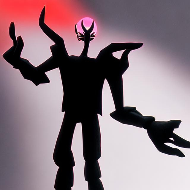 Overly Tall Dark skeleton with no eye sockets and ha... | OpenArt