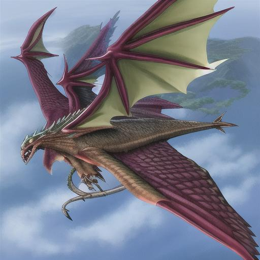 flying wyvern | OpenArt