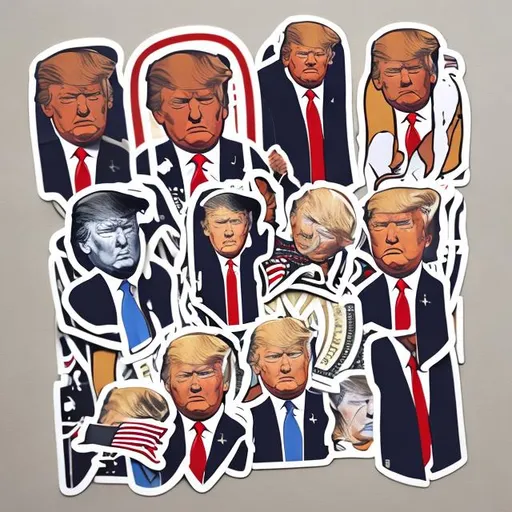 sticker designs for donald trump