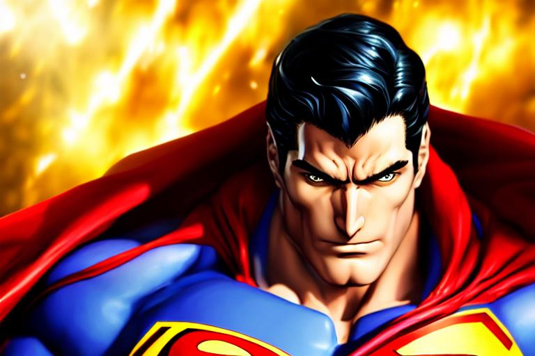 Superman Body portrait of a {attractive and strong m... | OpenArt