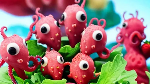 strawberry octopus but make it pikmin