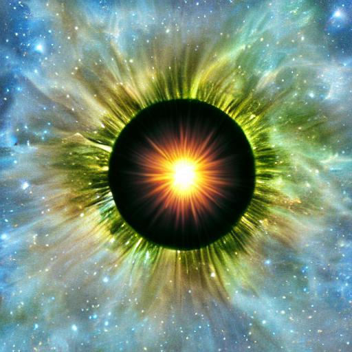 Nebula sun green | OpenArt