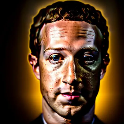 Photo Realistic 70mm portrait of ((Mark Zuckerberg))... | OpenArt