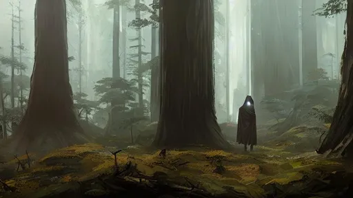 fantasy concept art by greg rutkowski, hooded figure... | OpenArt