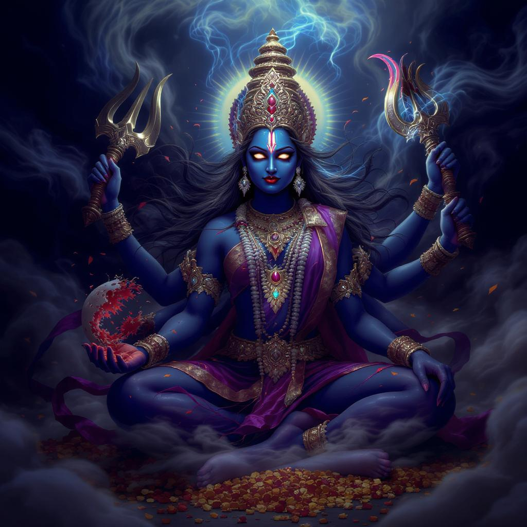 Make a photo of Godess Kali Ma?