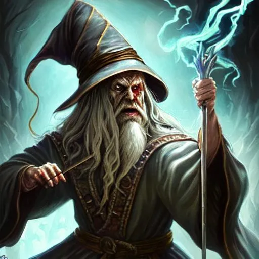 evil wizard | OpenArt