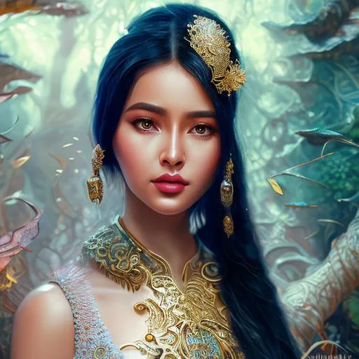 portrait of Liza Soberano of rivia, sci - fi, intric... | OpenArt