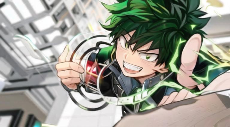 my hero academia deku male anger full cowling full o... | OpenArt
