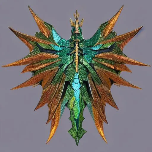 Draconis Ignis is a colossal dragon with a body cove... | OpenArt