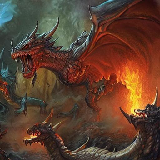 Hyperrealistic drawing of a dungeons and dragons... | OpenArt