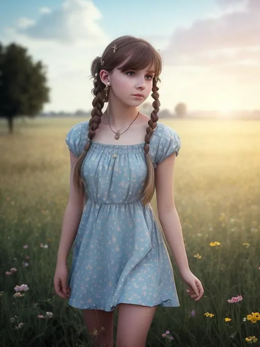 This boy was magically transformed to female version... | OpenArt