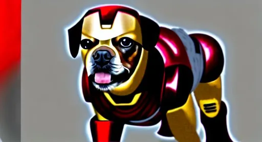 Iron man dog | OpenArt
