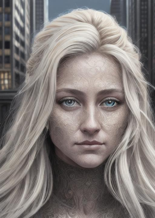 Zoomed out hyper realistic very detailed oil portrai... | OpenArt