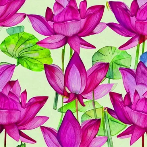 Lotus flower | OpenArt