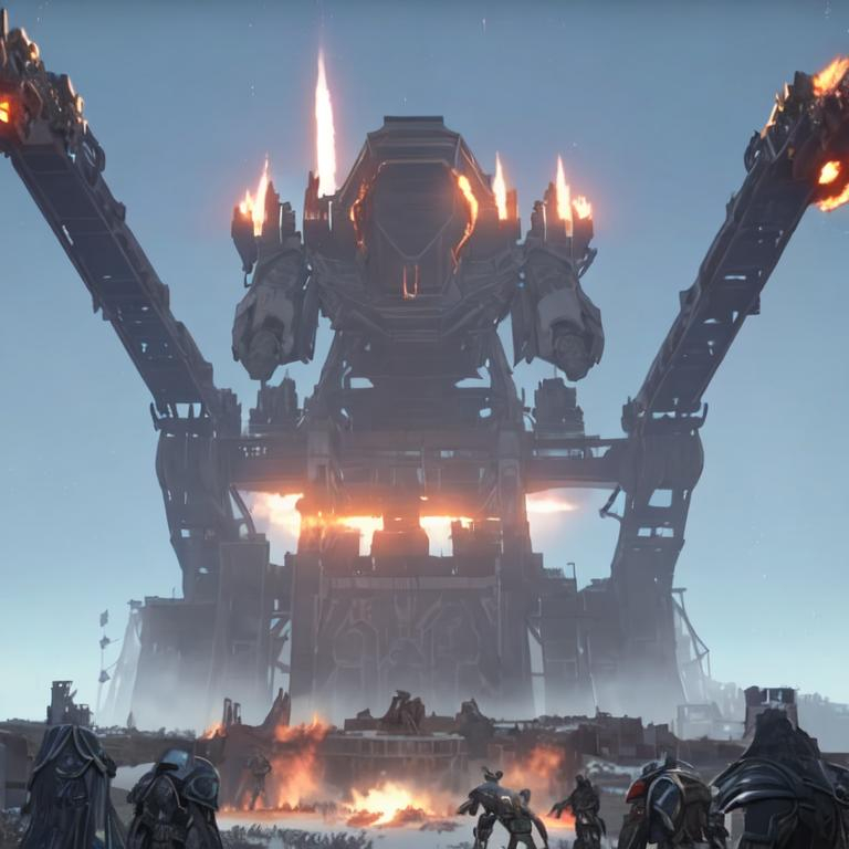 Destiny-Rise Of Iron-Wrath Of The Machine-Siege Engine | OpenArt