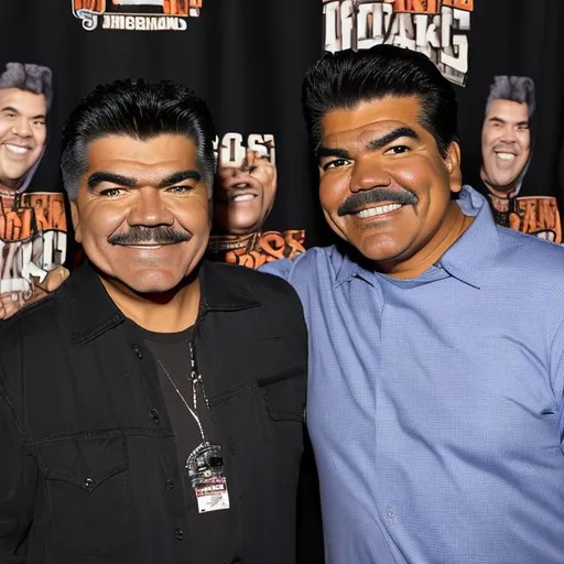 George Lopez at a rock concert | OpenArt