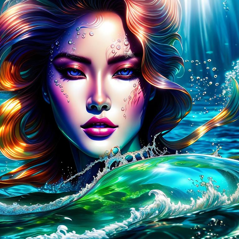 Tropical Epic Beautiful Aquatic (Beautiful melanchol... | OpenArt