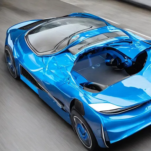 car called veltar whose corporate color is electric... | OpenArt
