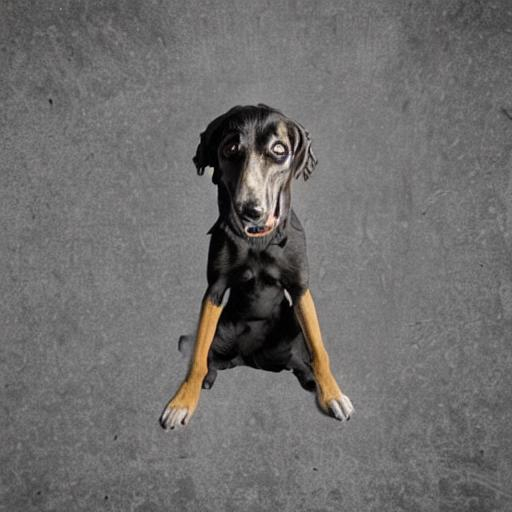 distorted creepypasta dog | OpenArt