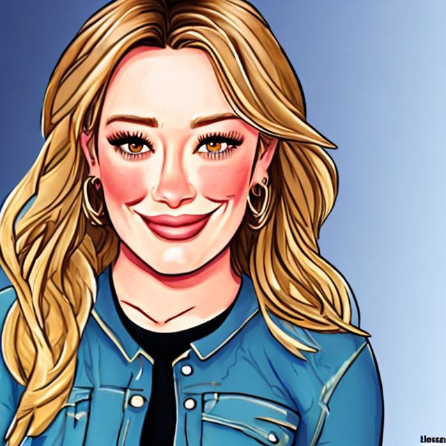 Hilary Duff Cartoon Openart