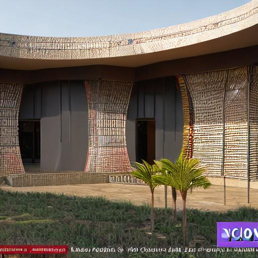 Modern Secession inspired Congolese architecture wi... | OpenArt